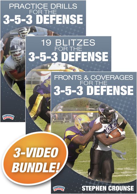 3-5-3 Defense 3-Pack - Football -- Championship Productions, Inc.